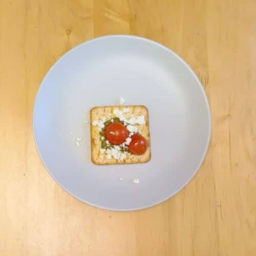 Kid Friendly Cracker Canapes - Flavours Treat