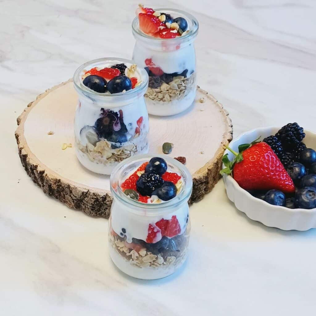 Mixed Berry Yogurt Parfait - Flavours Treat
