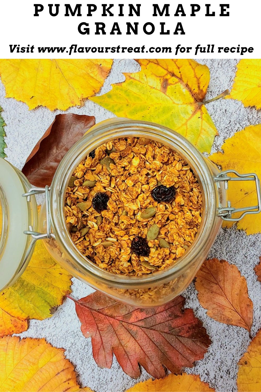 Crunchy Pumpkin Maple Granola - Flavours Treat